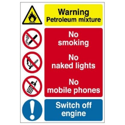 Entry And Exit Gate Sign Board(Pack of 1 Entry 1 Exit Board) - Petro Mart