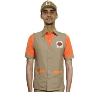 IOCL Uniform Orange Half Shirt - Petro Mart