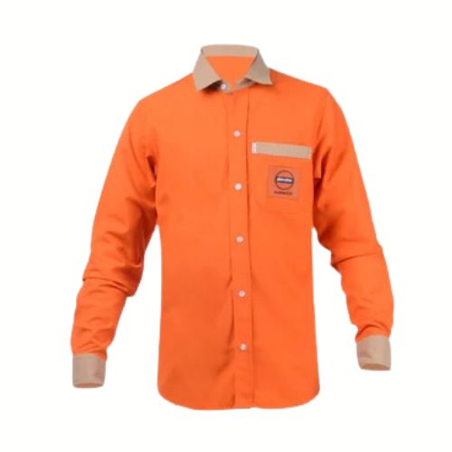 IOCL Uniform Orange Full Shirt - Petro Mart